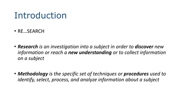 Medical research methodologies | PPT