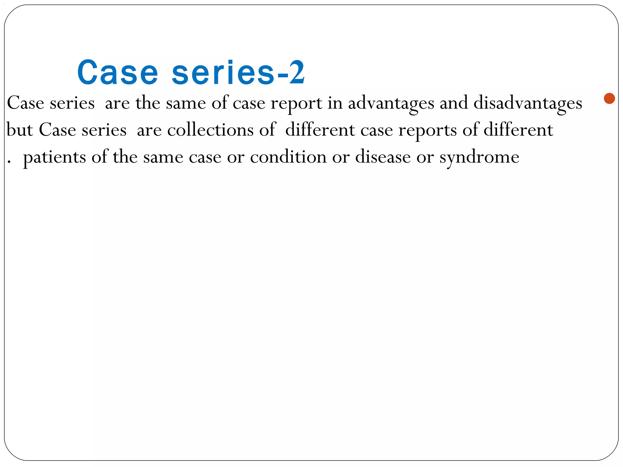 Medical research methodology | PPT