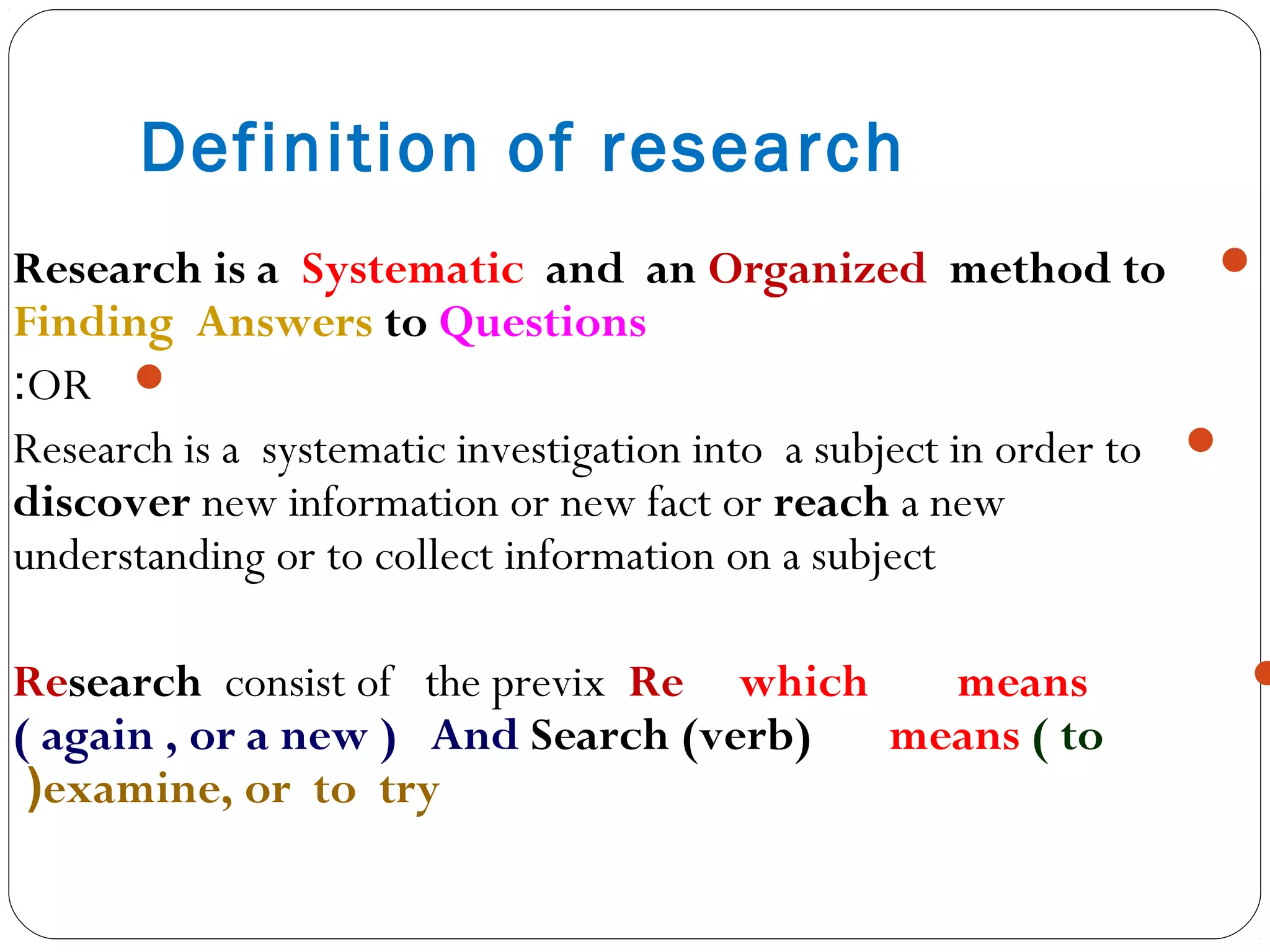 Medical research methodology | PPT