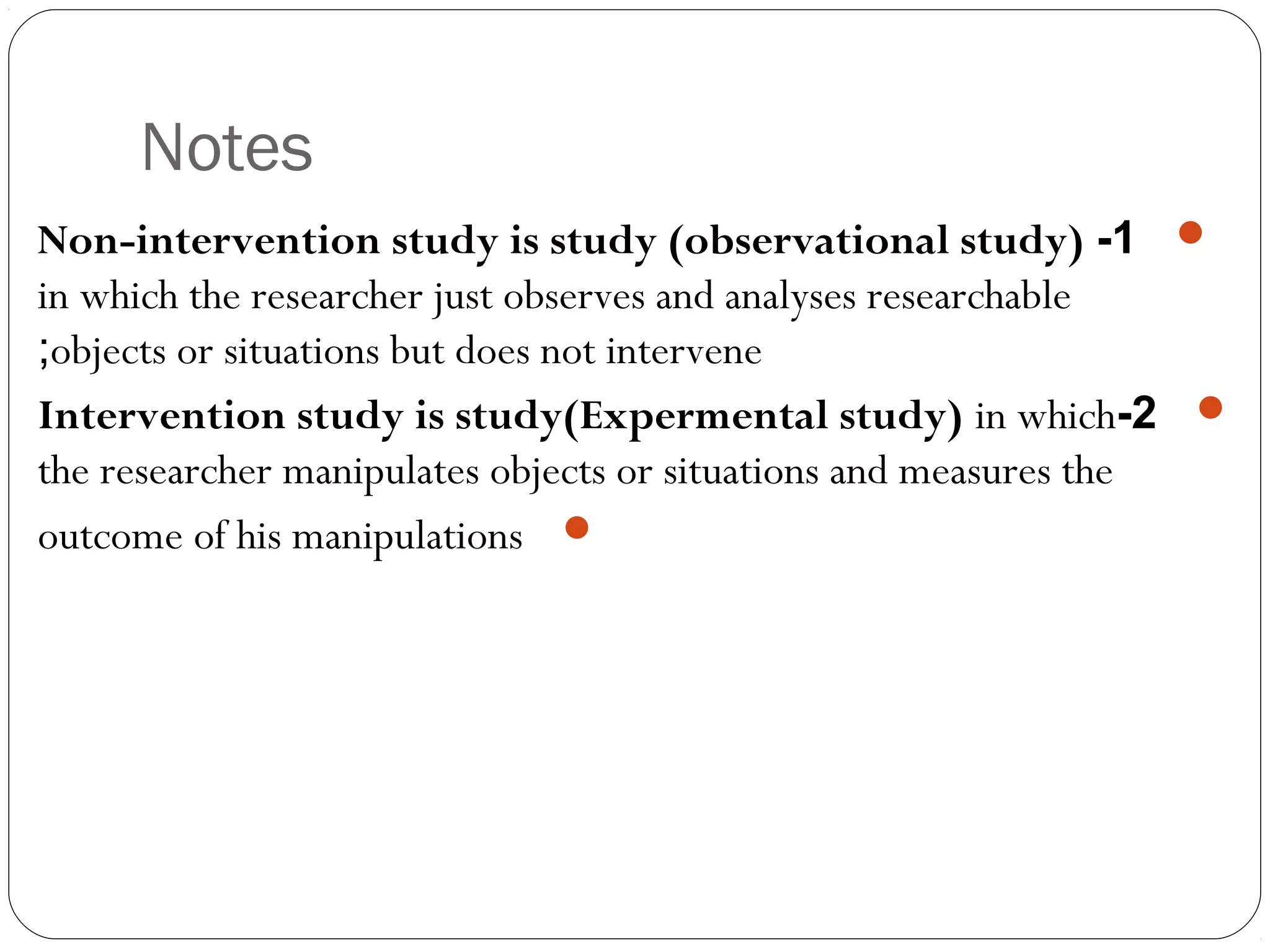 Medical research methodology | PPT