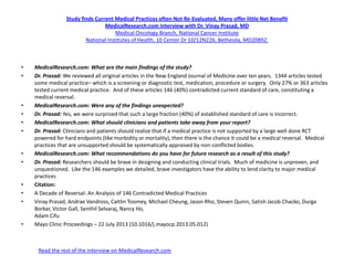 MedicalResearch.com - Medical Research Week in Review | PPTX