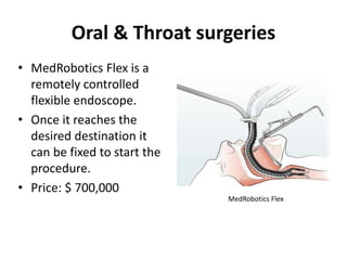 Robots in the Operating Theater | PPTX | Robotics | Technology & Computing