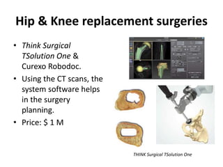 Robots in the Operating Theater | PPTX | Robotics | Technology & Computing