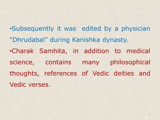 Medical sciences of ancient india | PPTX