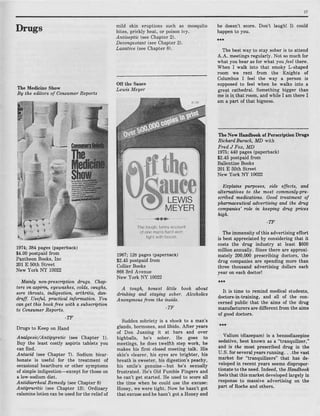 Medical Self-Care issue # 1, 1976 | PDF