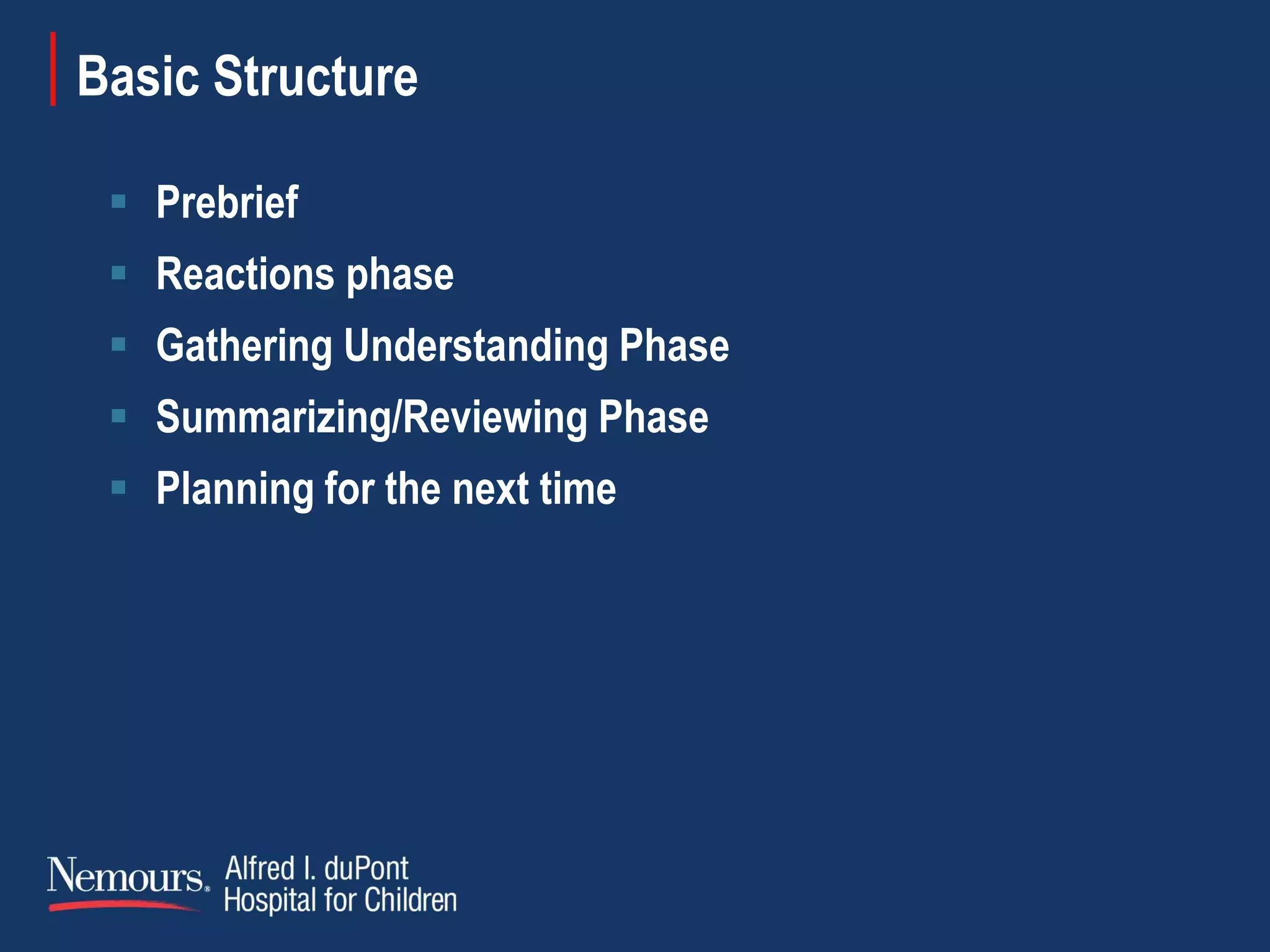Medical simulation - scenario design and debriefing | PPTX