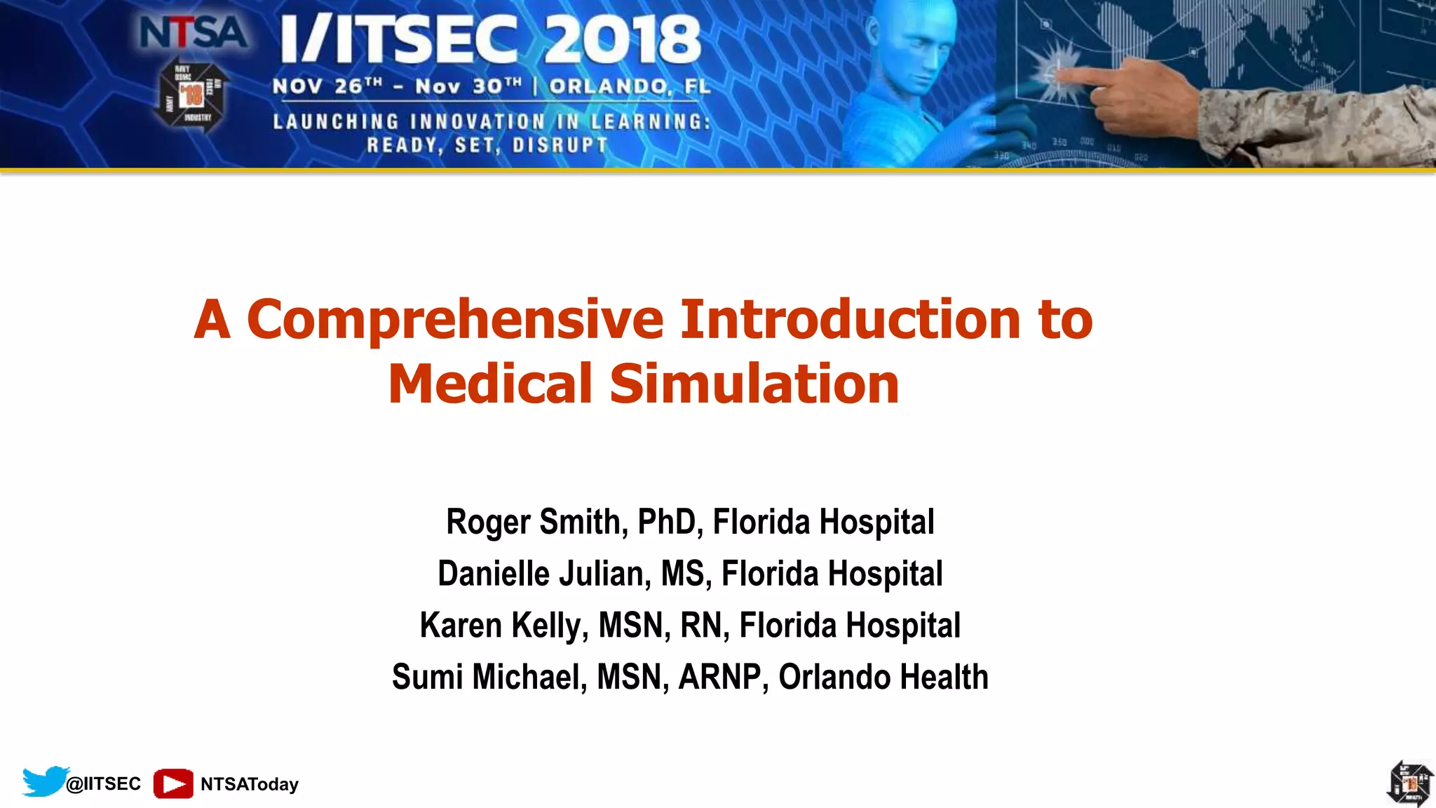 A Comprehensive Introduction to Medical Simulation | PDF