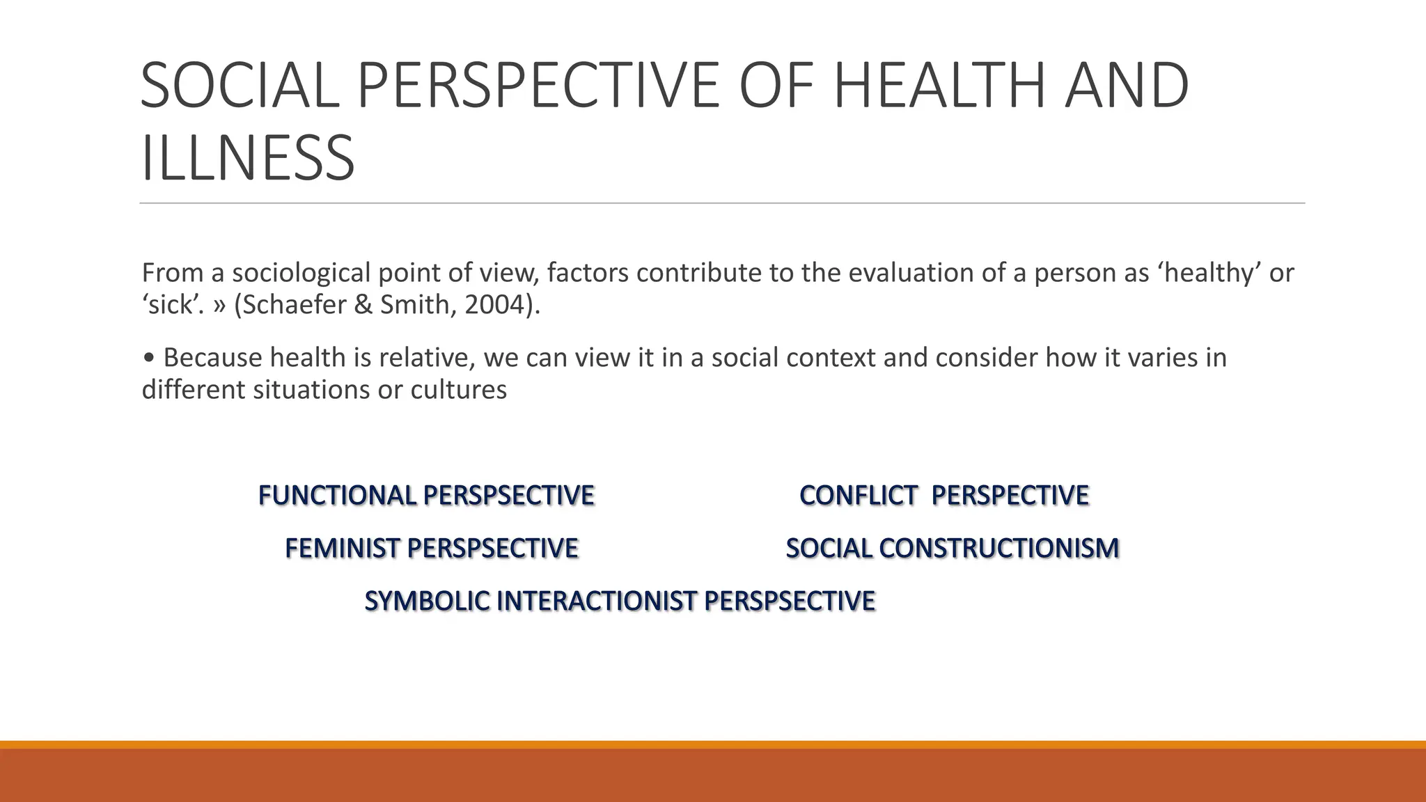 MEDICAL SOCIOLOGY, SOCIAL PERSPECTIVE... | PPTX