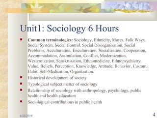 Medical sociology note | PPT
