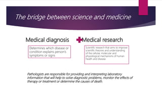 Medical specialties - Pathology | PPT