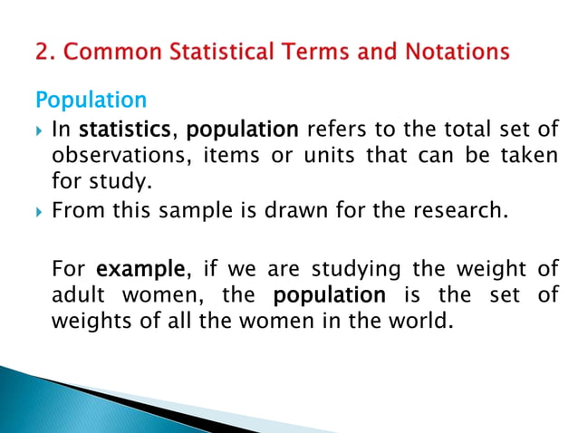 Medical Statistics.pptx | Science