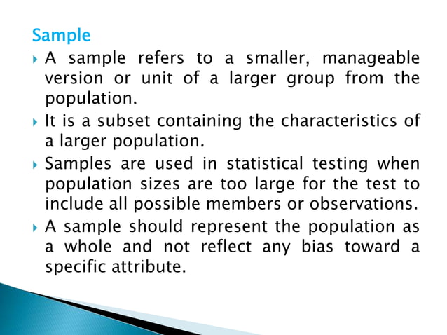 Medical Statistics.pptx | Science