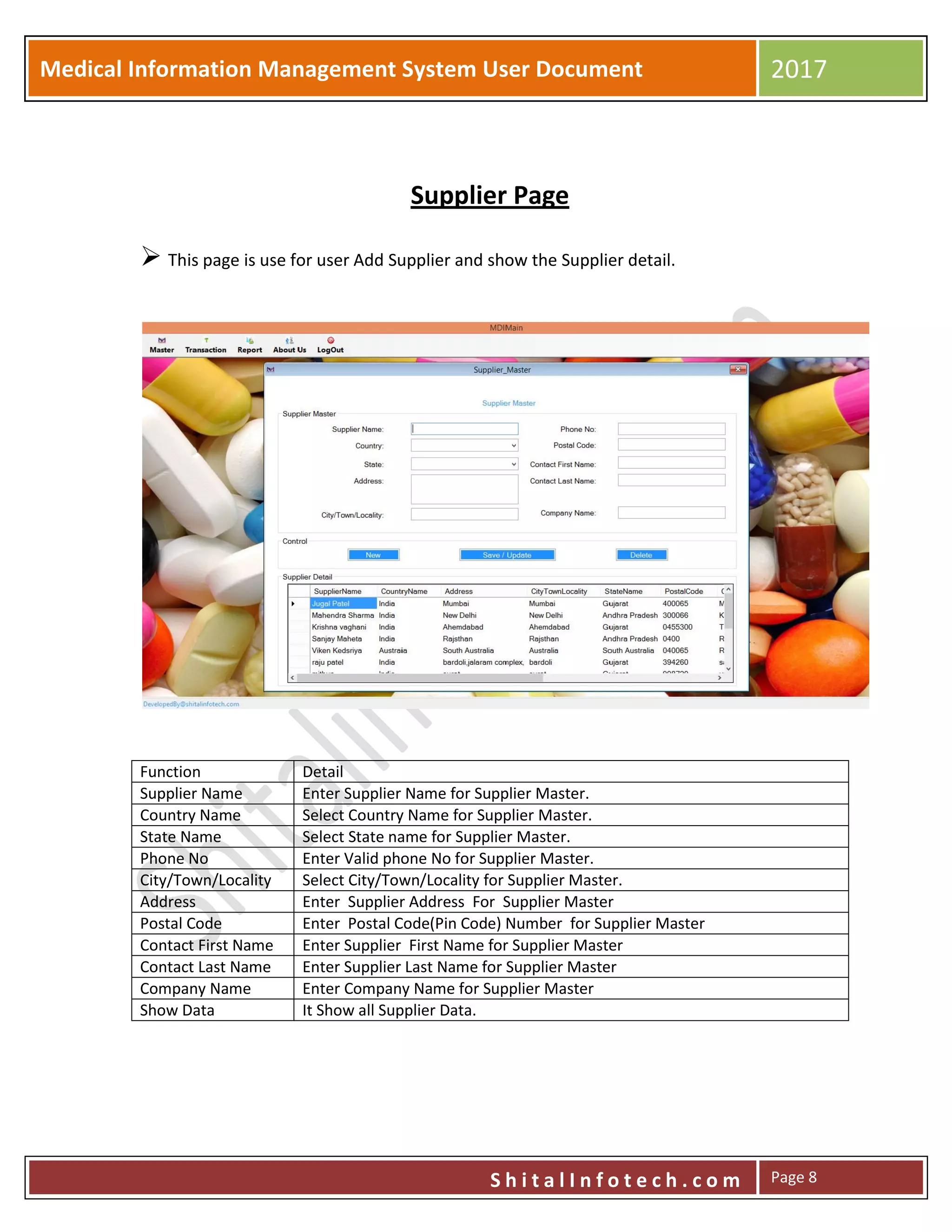 Medical store inventory management software user manual by shital ...