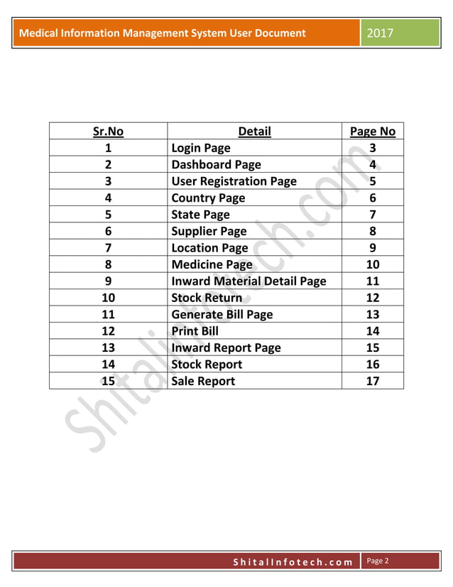 Medical store inventory management software user manual by shital ...