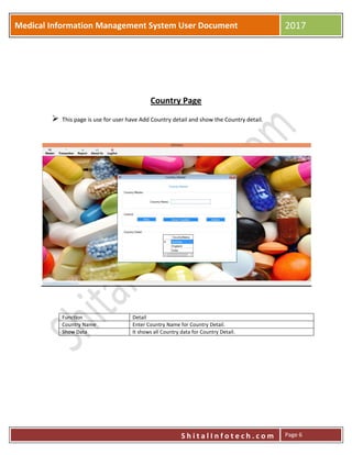 Medical store inventory management software user manual by shital ...