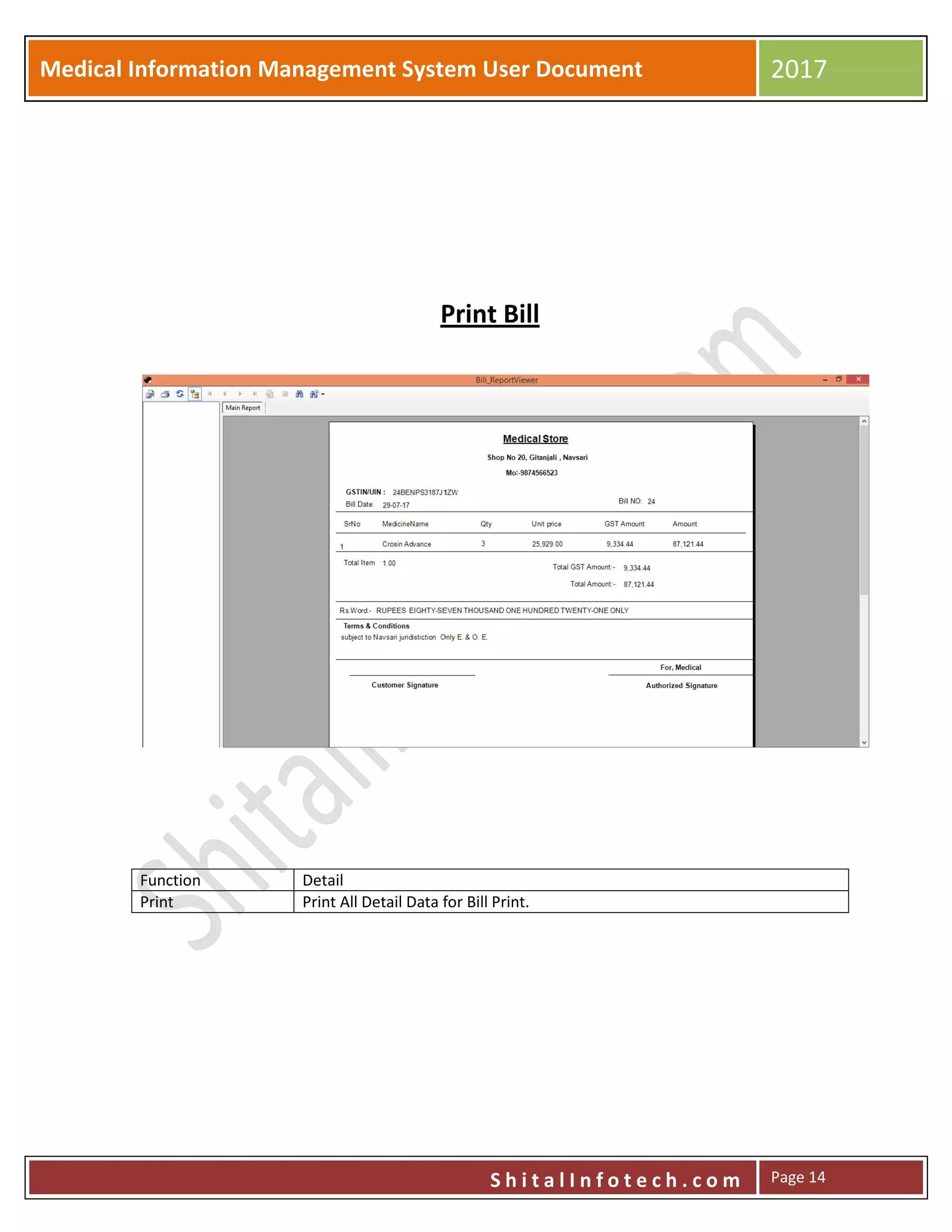Medical store inventory management software user manual by shital ...