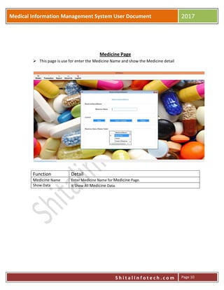 Medical store inventory management software user manual by shital ...
