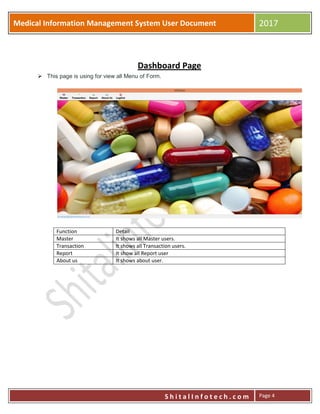 Medical store inventory management software user manual by shital ...