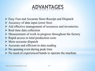 Medical store inventory system using barcode | PPTX