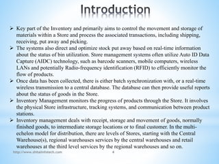Medical store inventory system using barcode | PPTX