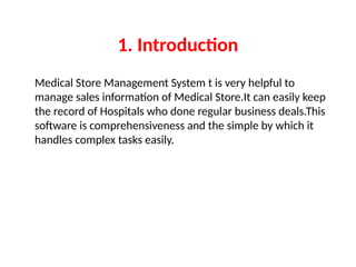 Medical Store Management software online .pptx