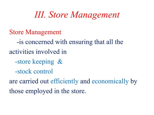 Medical store management for smo | PPTX | Logistics | Business