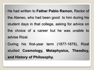 Medical studies at the University of Santo Tomas | PPTX