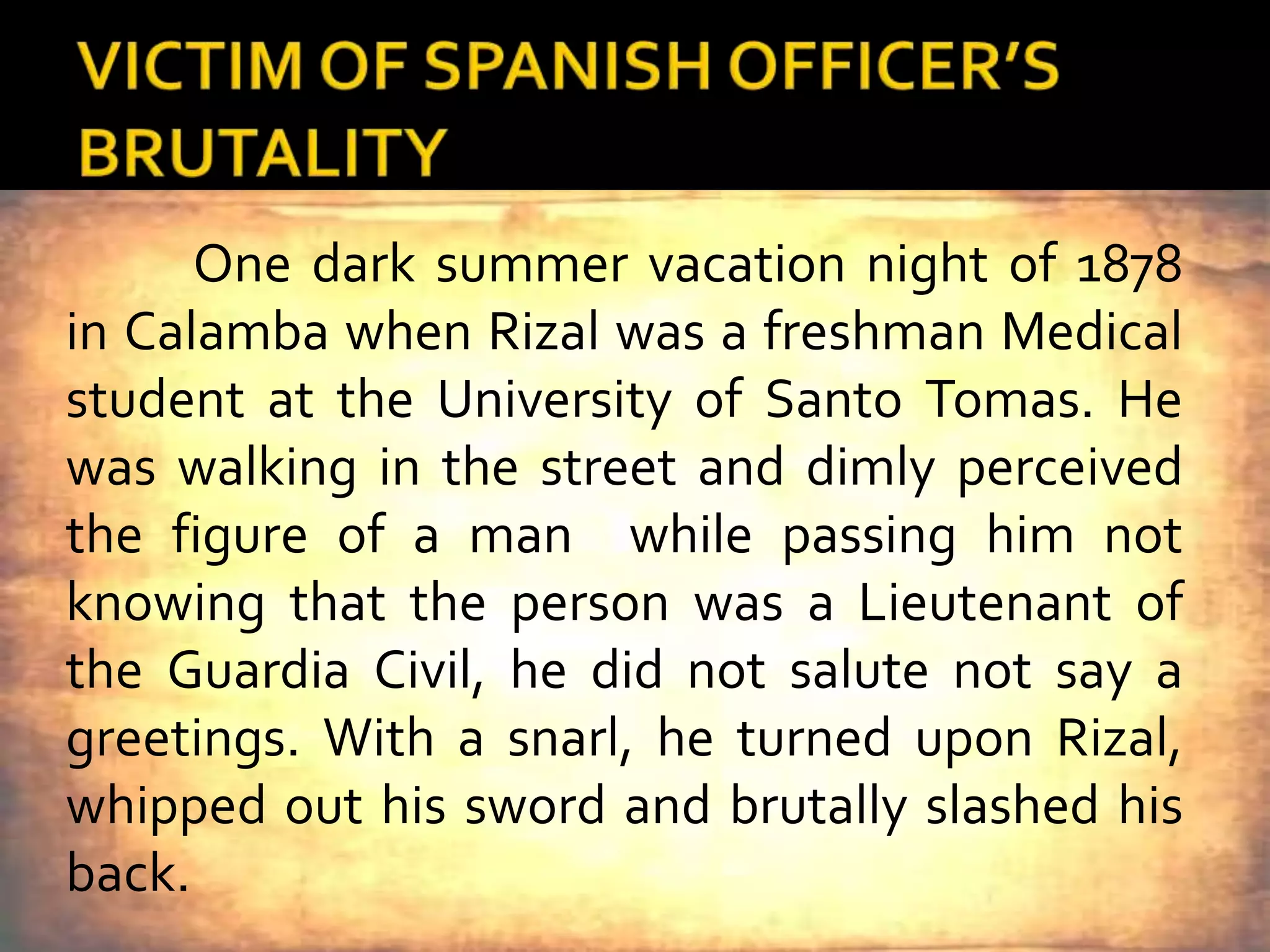 Medical studies at the university of santo tomas (1877 1882) | PPTX