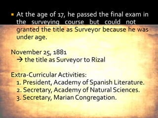 Medical studies at the university of santo tomas (1877 1882) | PPTX