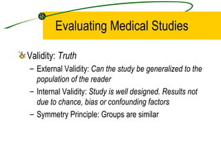 Medical Studies What Can You Believe | PPT | Medical Health