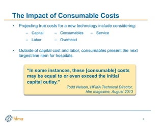 Medical Supplies Budgeting and Consumable Price Benchmarking l MD ...