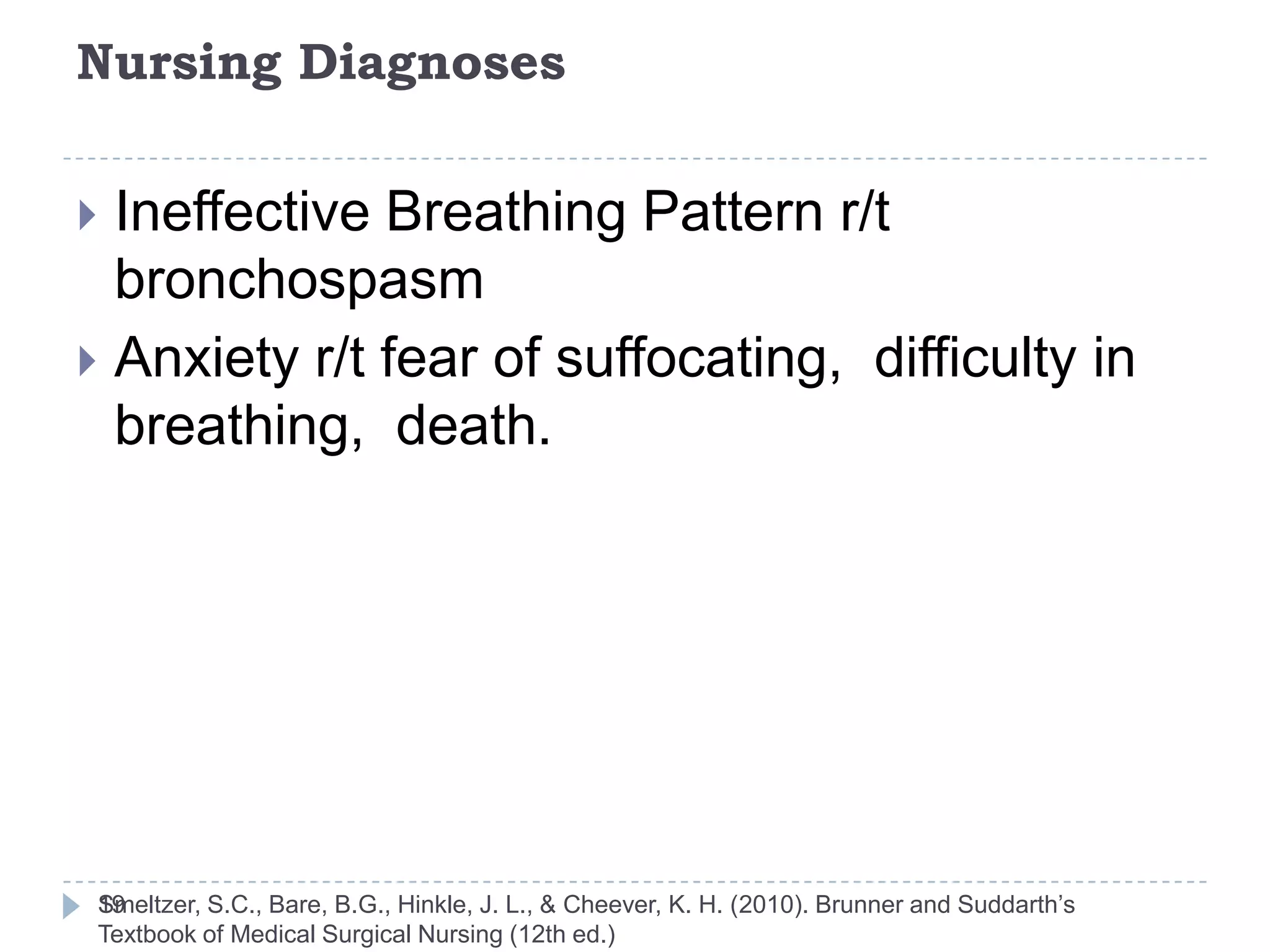 Medical surgical Nursing (asthma), | PPTX