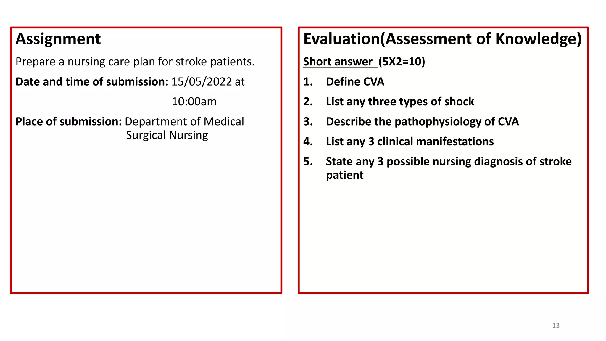 Medical surgical Lesson plan.pptx