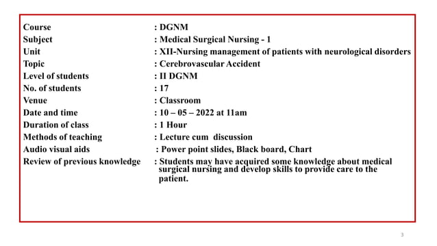 Medical surgical Lesson plan.pptx