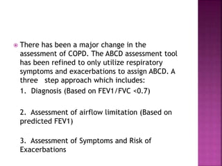 Medical surgical management of copd (GOLD 2016-2017) | PPTX