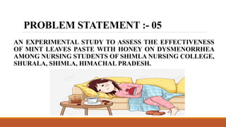 Medical surgical nursing -Research Problem statement presentation -2 ...