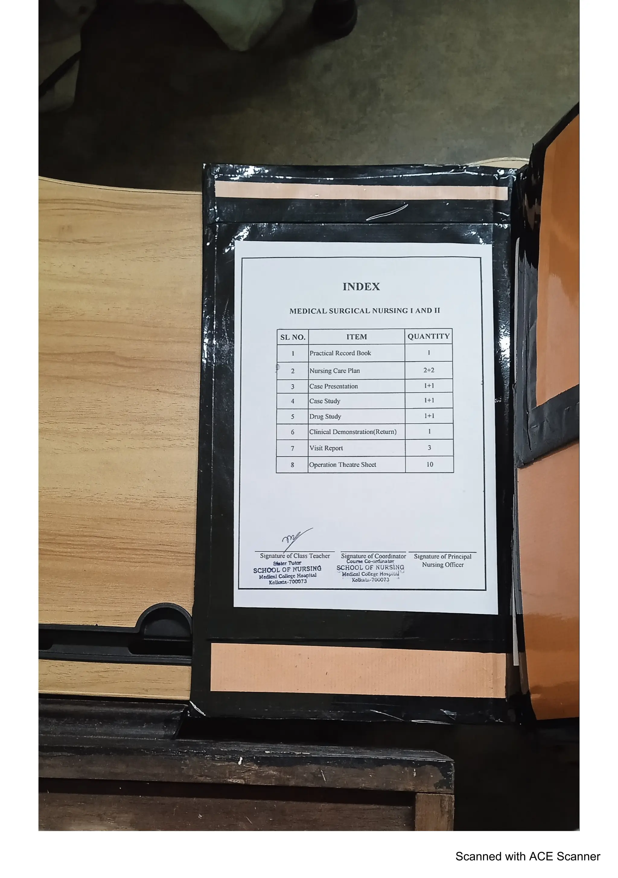 medical surgical nursing file for GNM second year student.pdf