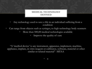 Medical technology | PPT
