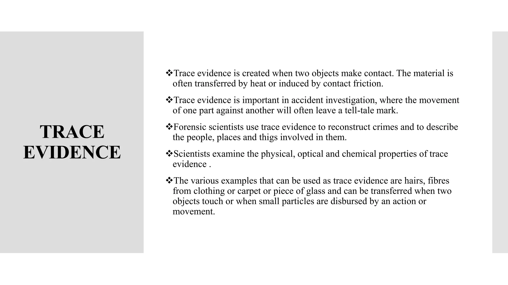 Medical technology and forensic science | PPTX