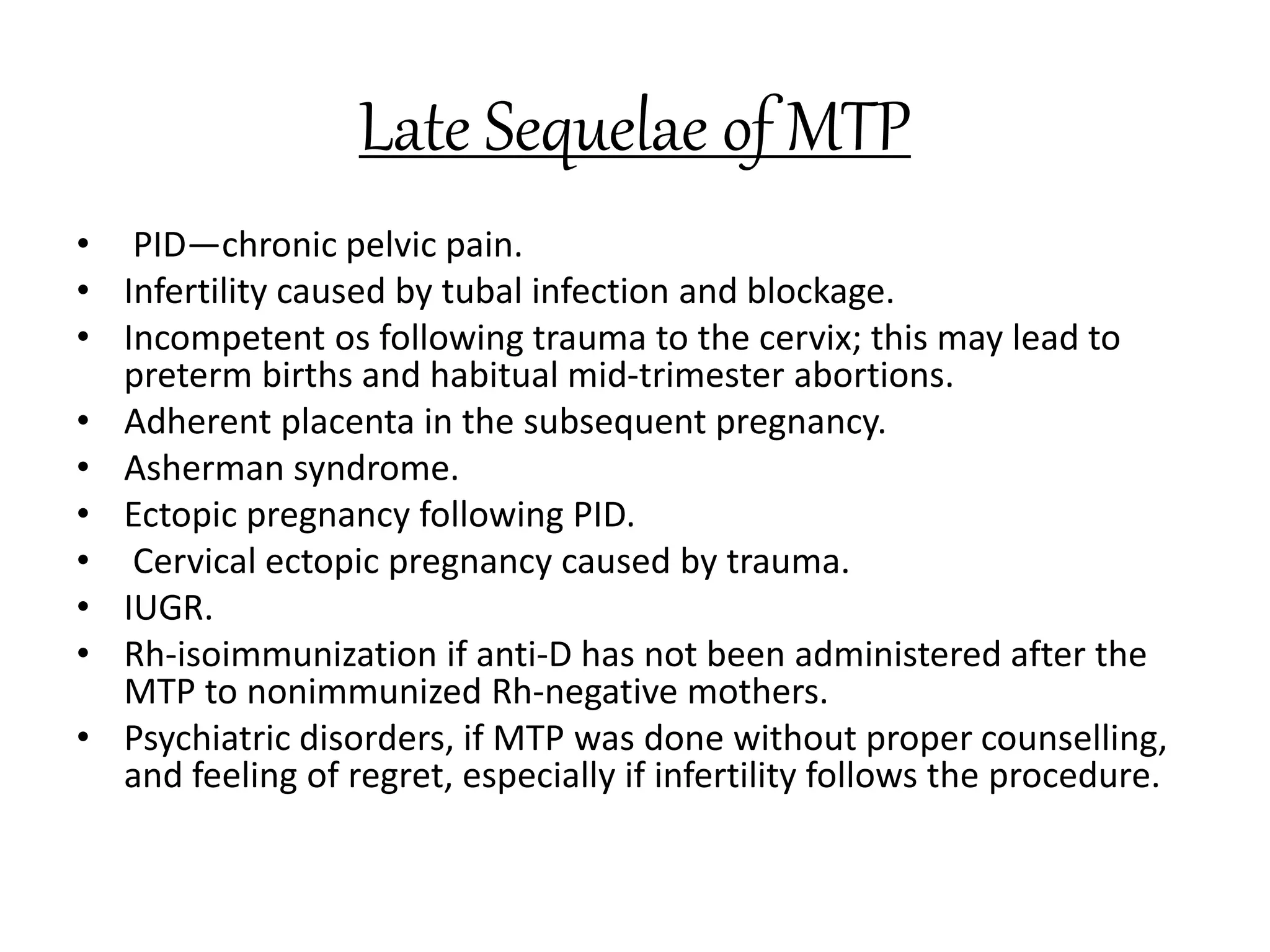 Medical termination of pregnancy | PPTX
