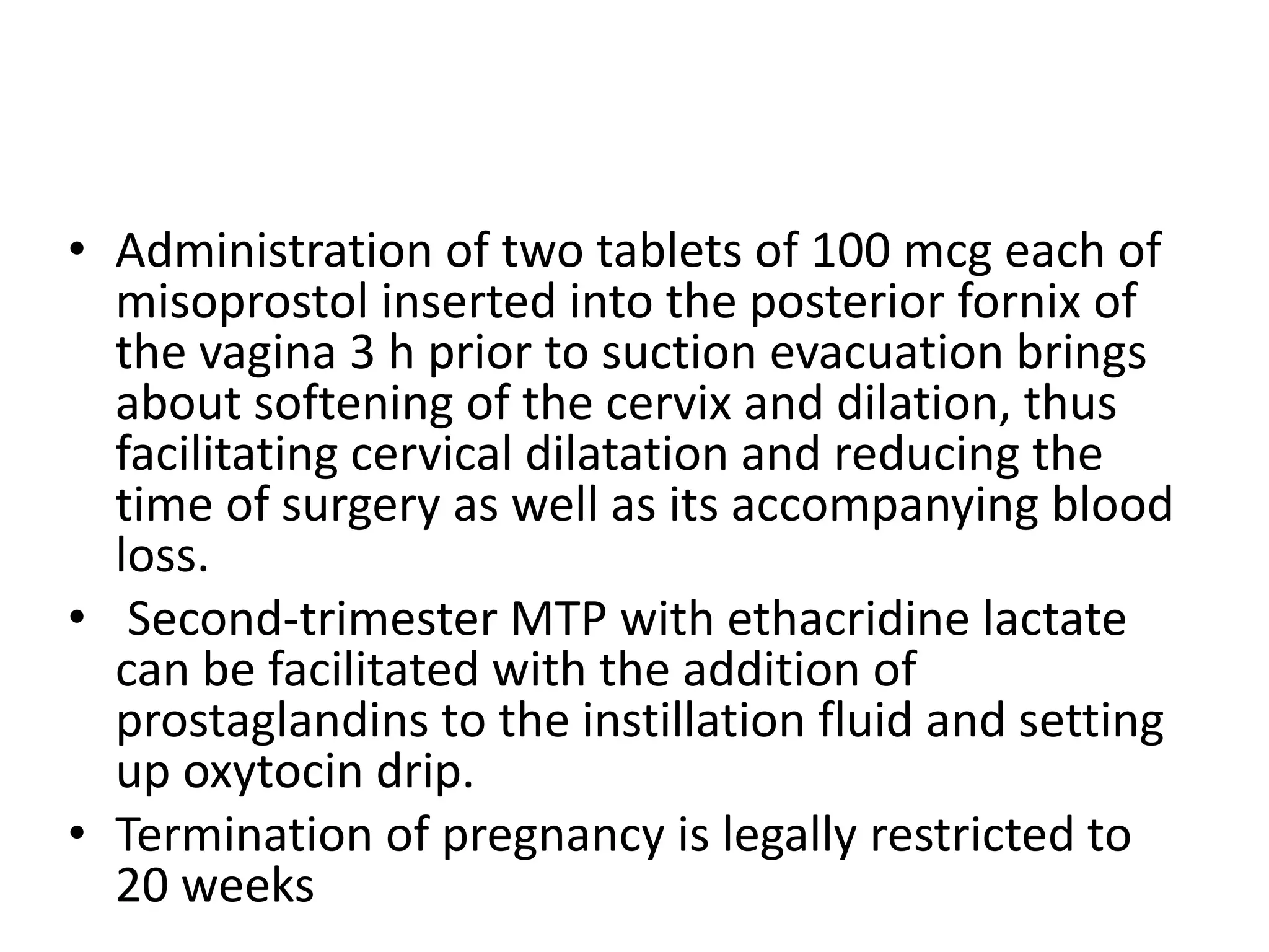 Medical termination of pregnancy | PPTX