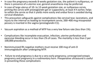 Medical termination of pregnancy | PPTX