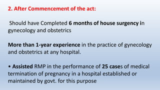 Medical termination of pregnancy (MTP) PHARMACEUTICAL JURISPRUDENCE.pptx