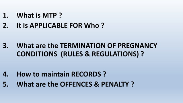 Medical termination of pregnancy (MTP) PHARMACEUTICAL JURISPRUDENCE.pptx