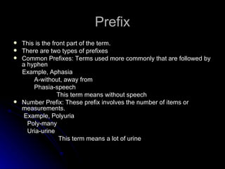 Medical Terminology | PPT