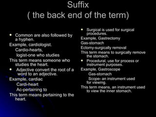 Medical Terminology | PPT