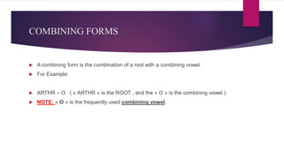 Medical terminology | PPTX