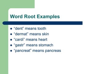 Medical terminology | PDF