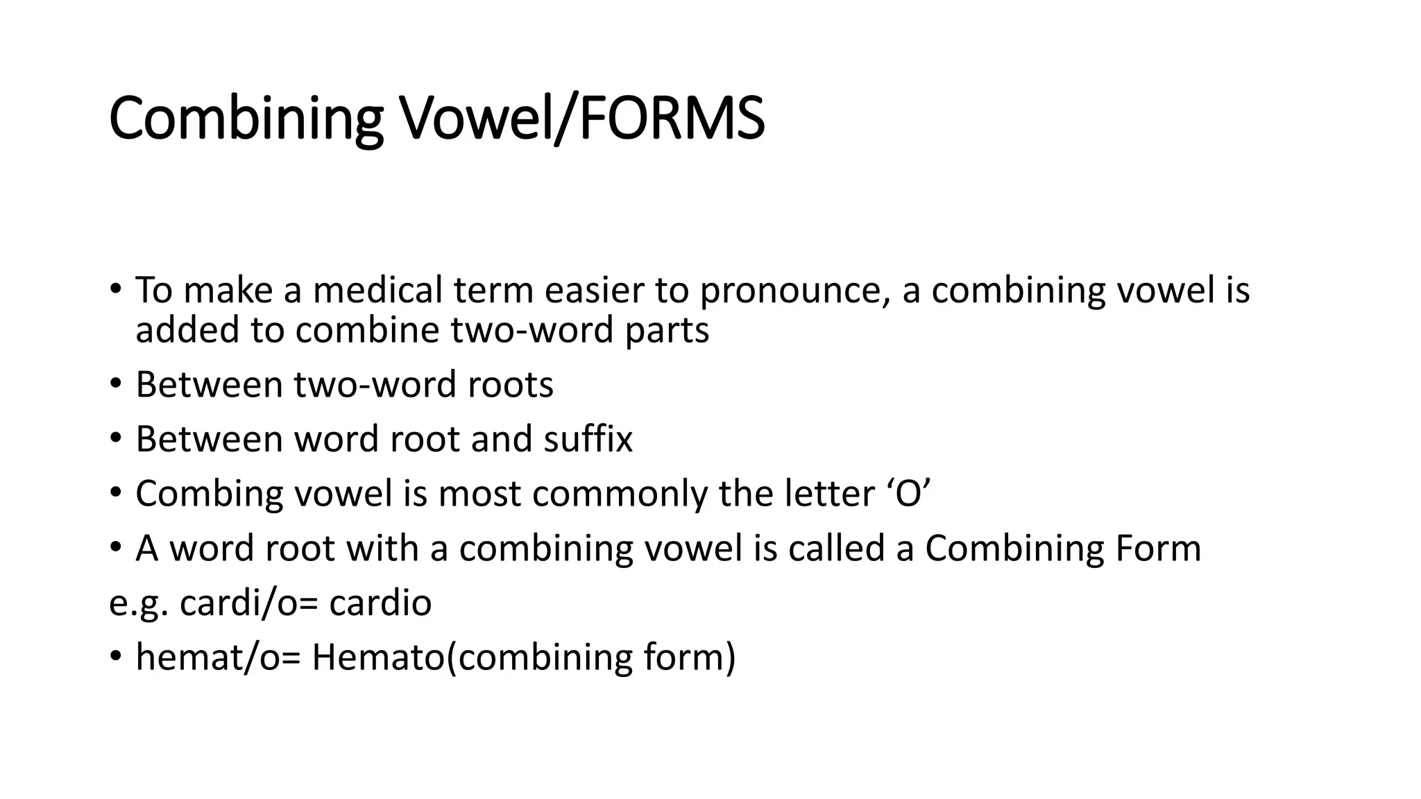 medical terminology.pptx | Medical Health