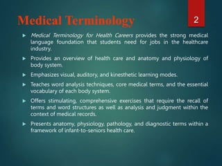 Medical Terminology.pptMedical Terminology.pptMedical Terminology.ppt ...